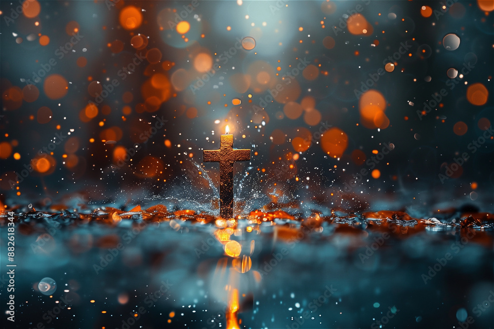 Beautiful Orange Abstract Twinkle, twinkle, twinkle background, little ...