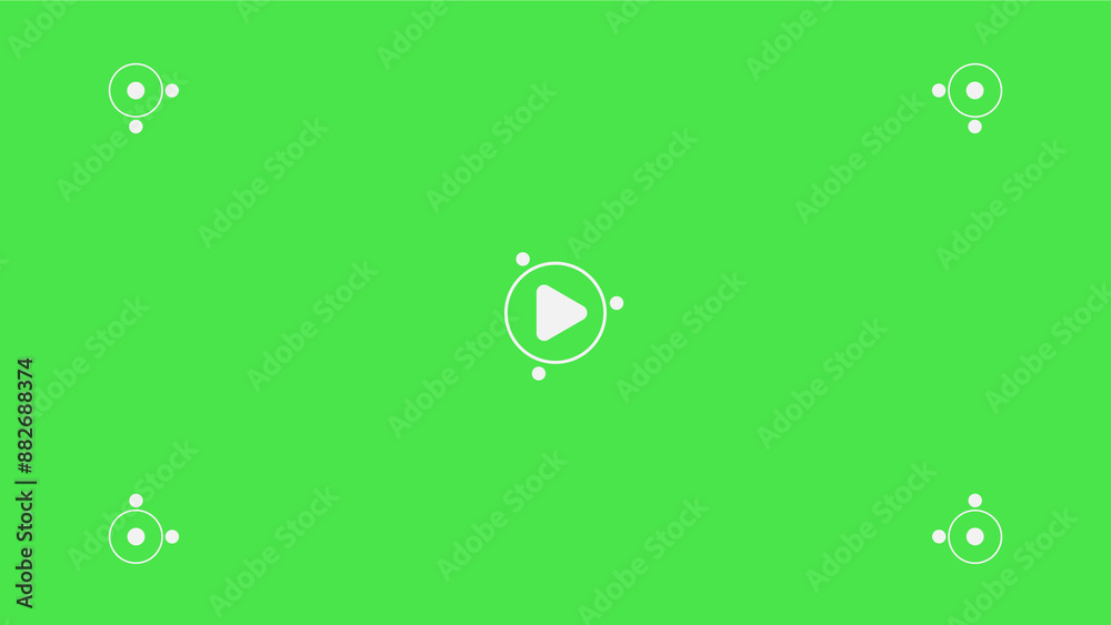 Green screen background, VFX motion tracking markers. Art design green ...