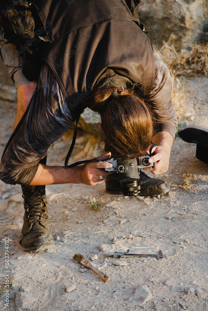 Historical reconstruction of an archaeological expedition of the mid ...