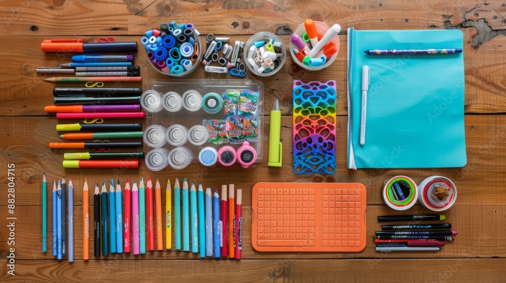 child school supplies organization , kids school supplies storage ...