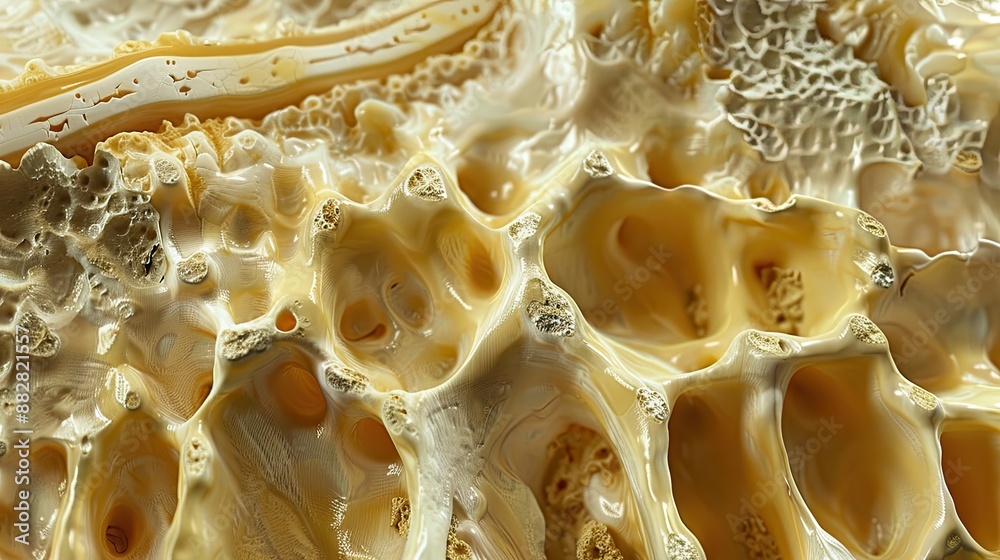 Epiphyseal growth plate showing from right to left resting hyaline ...