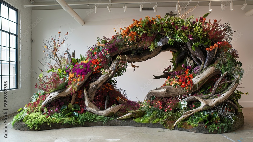 Biophilia and biophilic art installations celebrating nature's beauty ...