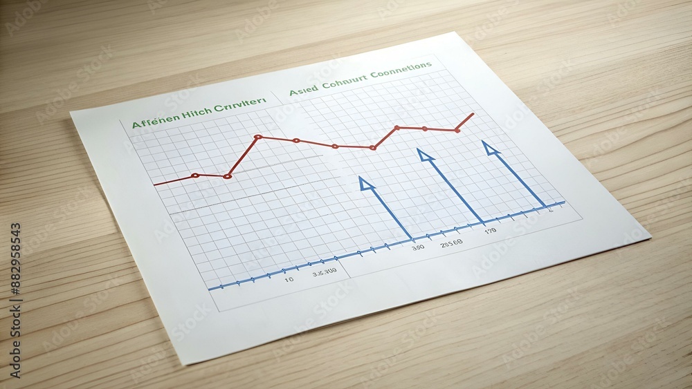 Vector graph or chart of direct current and alternating current ...
