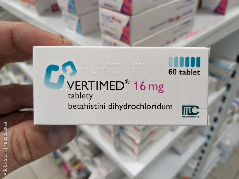 Foto de Prague, Czech Republic - July 10 2024: VERTIMED box of ...