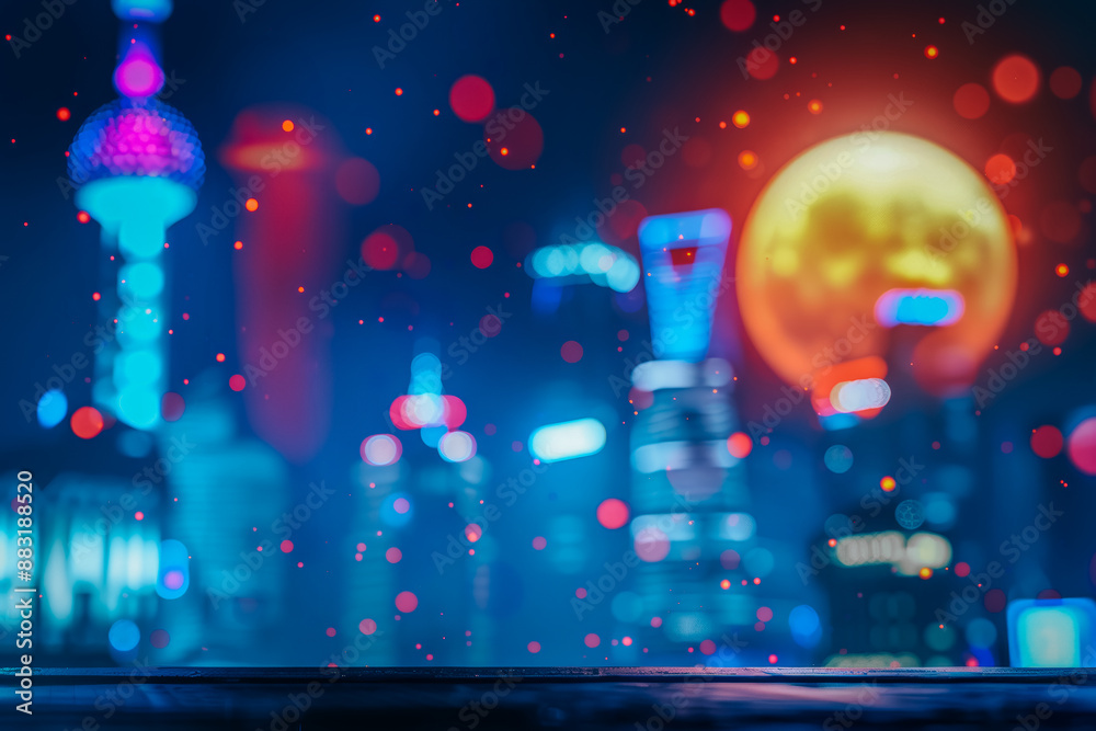 You can see the house and the sun in the foggy background. Atmospheric ...