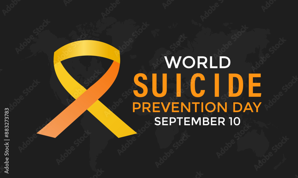 Vector Illustration of world suicide prevention day September 10. Thats ...