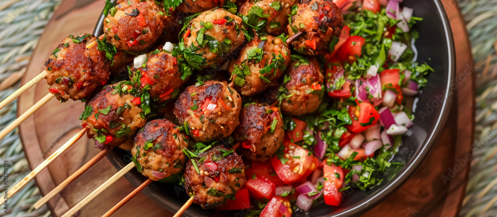 Tameya, also known as falafel, is a beloved Egyptian street food made ...