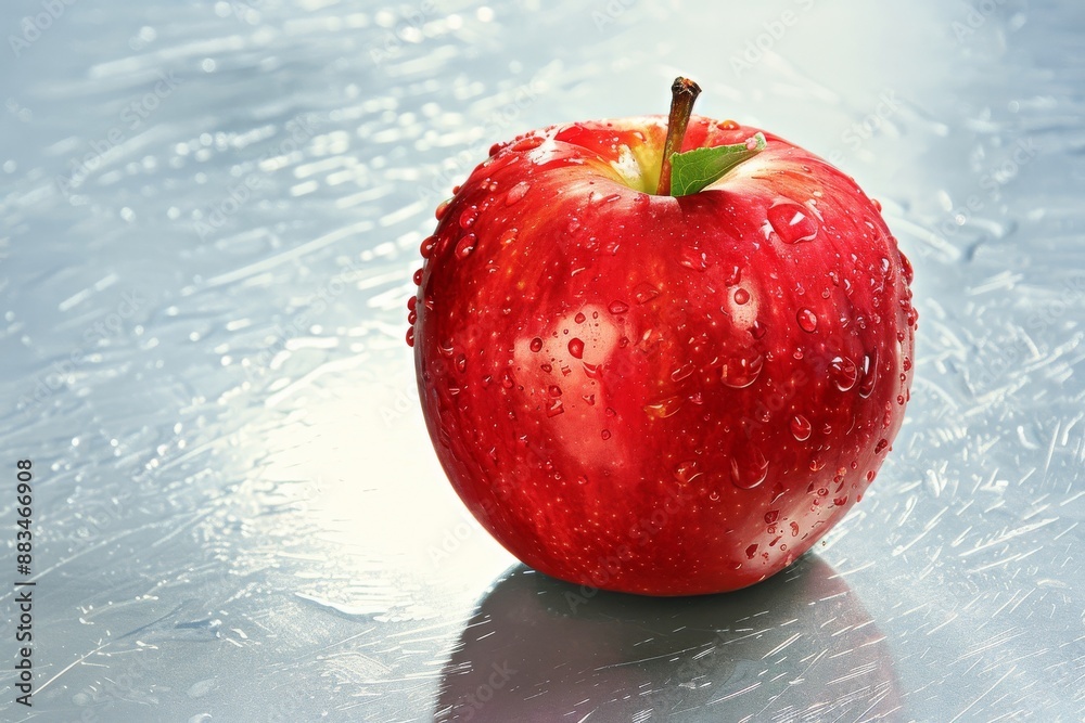 Two Red Apples And Strucural Formula Of S 2 Methylbutyric Acid
