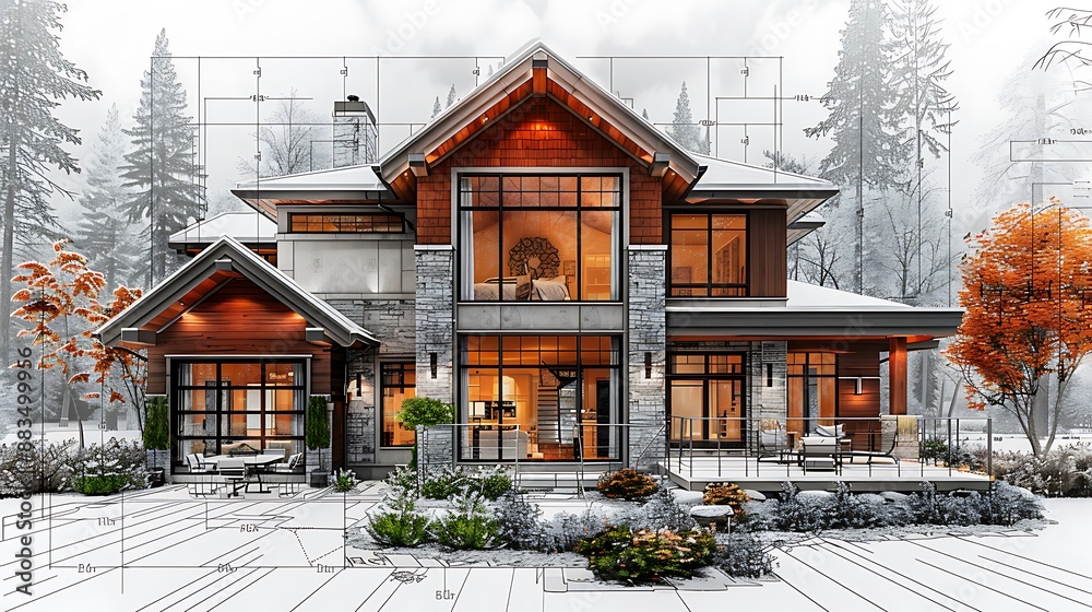 Real estate visual depiction of a Home Blueprint growth plan ...