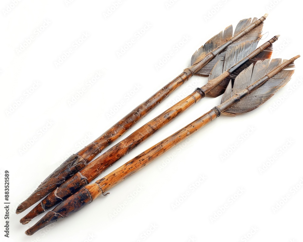 Native Arrow. Handcrafted American Indian Replica Arrowheads in Vintage ...
