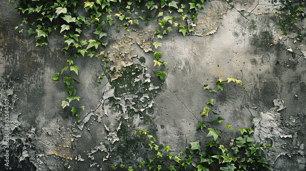 Bastille Prison walls with dramatic cracks and ivy vines Stock Photo ...