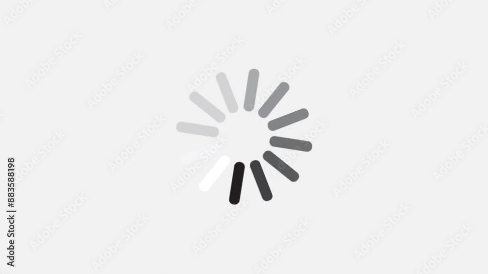 Loading Circle, video. Download progress, Circle Loading icon loop out ...