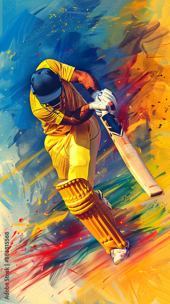 Cricket banner batting vertical wallpaper cricket world cup background ...