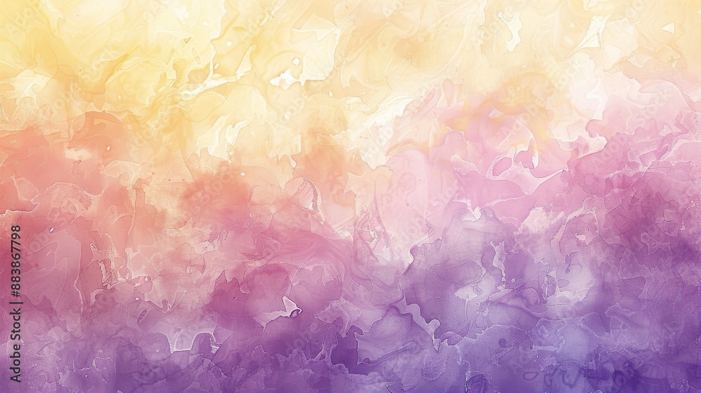 Soft hues of light purple pink rose peach yellow and vanilla blend in ...