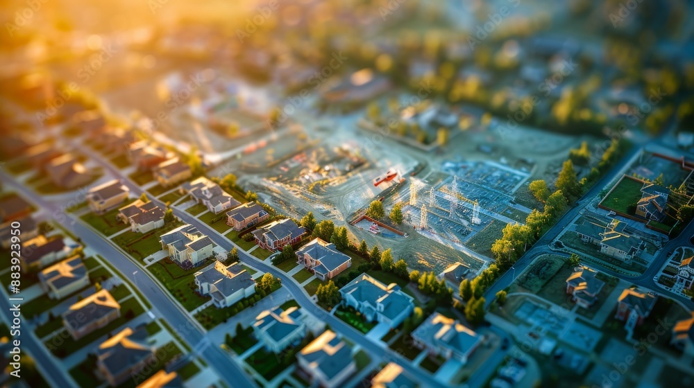 New residential area and open land for construction - Concepts in ...