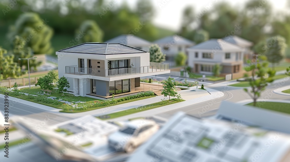 New residential area and open land for construction - Concepts in ...