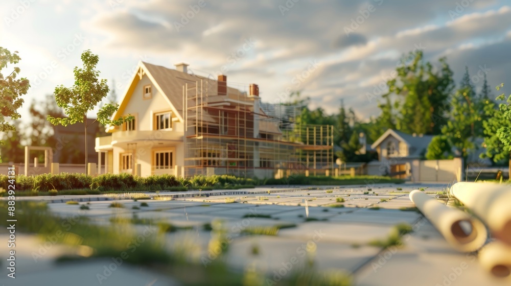 New residential area and open land for construction - Concepts in ...