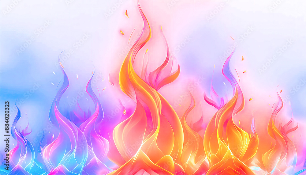 Colorful neon light fire, Fire png, fire png transparent background ...