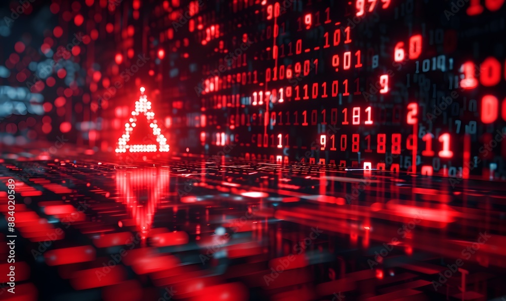 Data Theft, A visual representation of sensitive data being stolen from ...