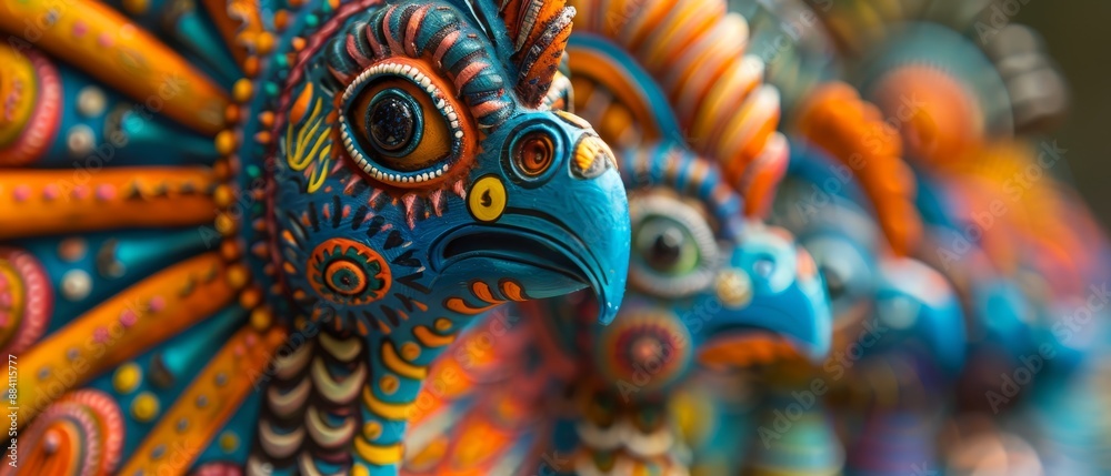 1 Paper mache paper: Form the base structure.2 Paper mache paper: Add ...