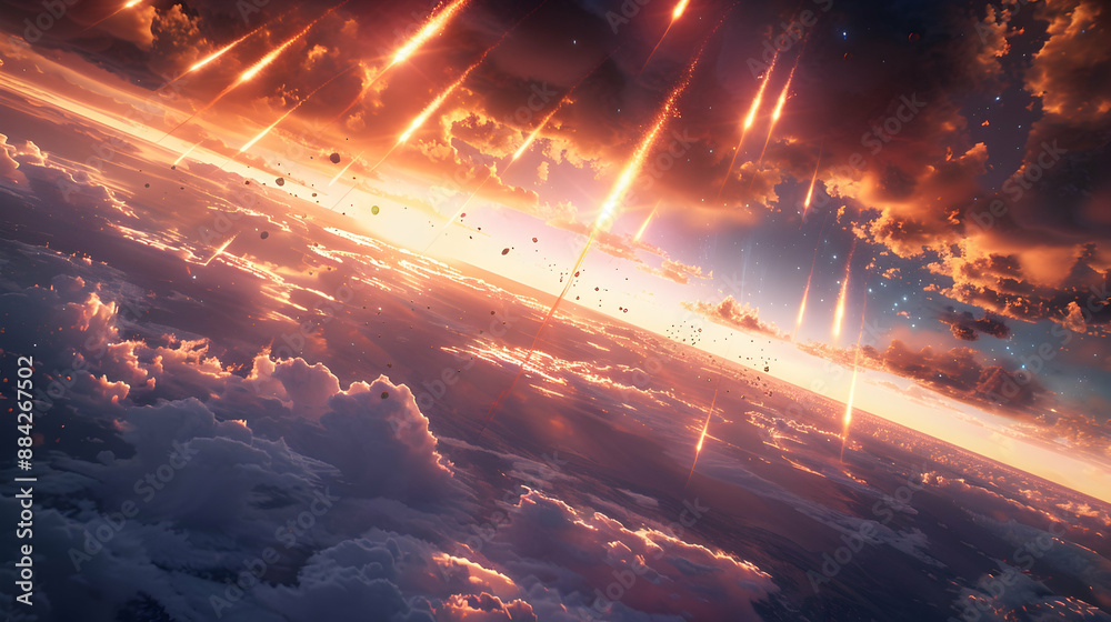 An infographic detailing the various types of meteoroids and their ...