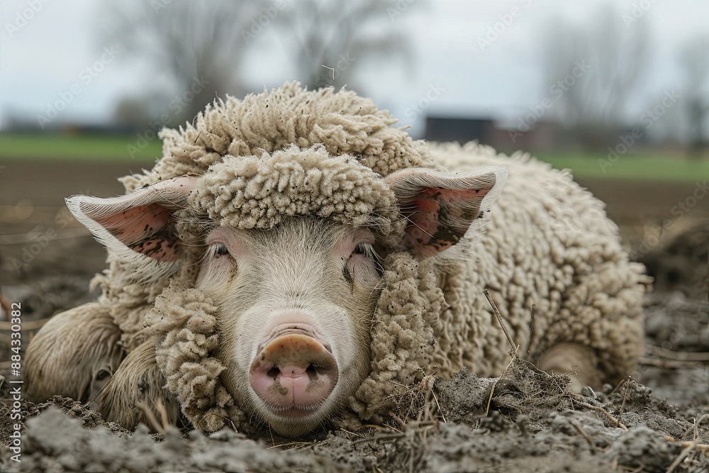 Pig-Sheep (Wooly Pig): This cuddly creature combines a love of mud with ...