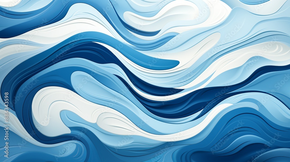 Dynamic patterns resembling ripples on water, capturing the fluidity ...