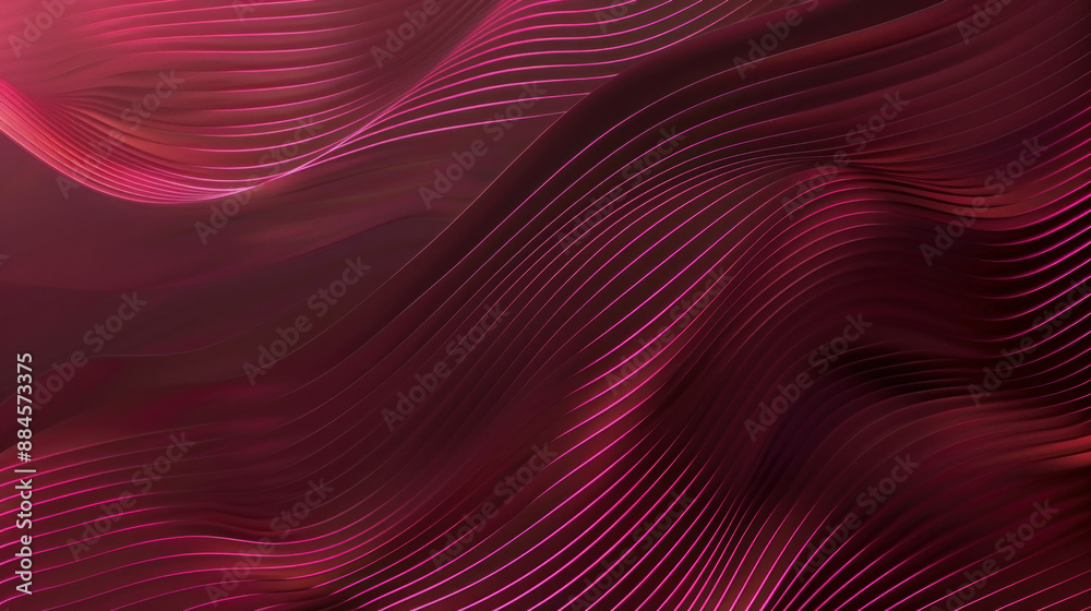 Modern design set with maroon line patterns for covers, backgrounds ...