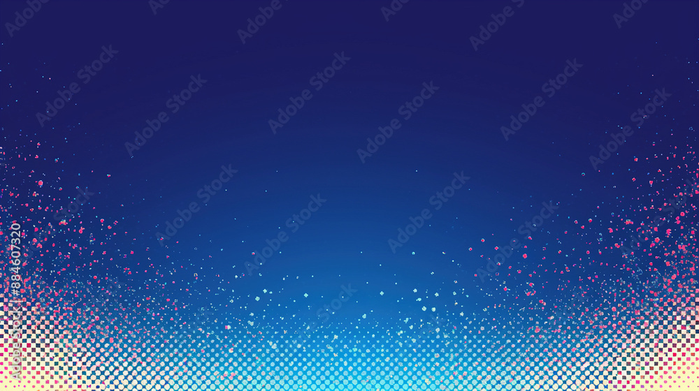 Dither bitmap texture. 8 bit electronic arcade game graphic, horizontal ...