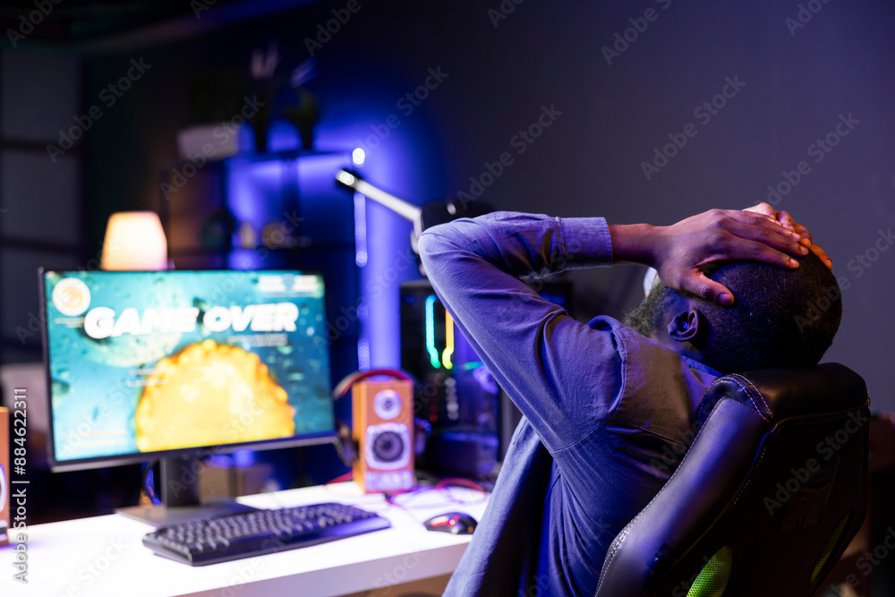 Depressed gamer upset after losing in online multiplayer videogame ...