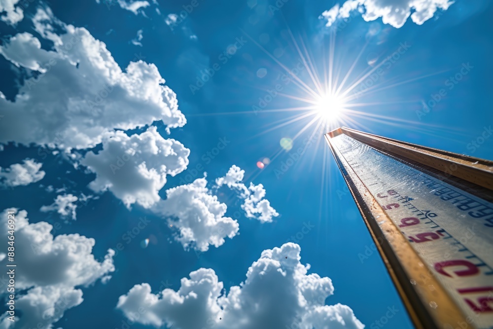 Sweltering heatwave - show heat wave, high summer temperatures ...