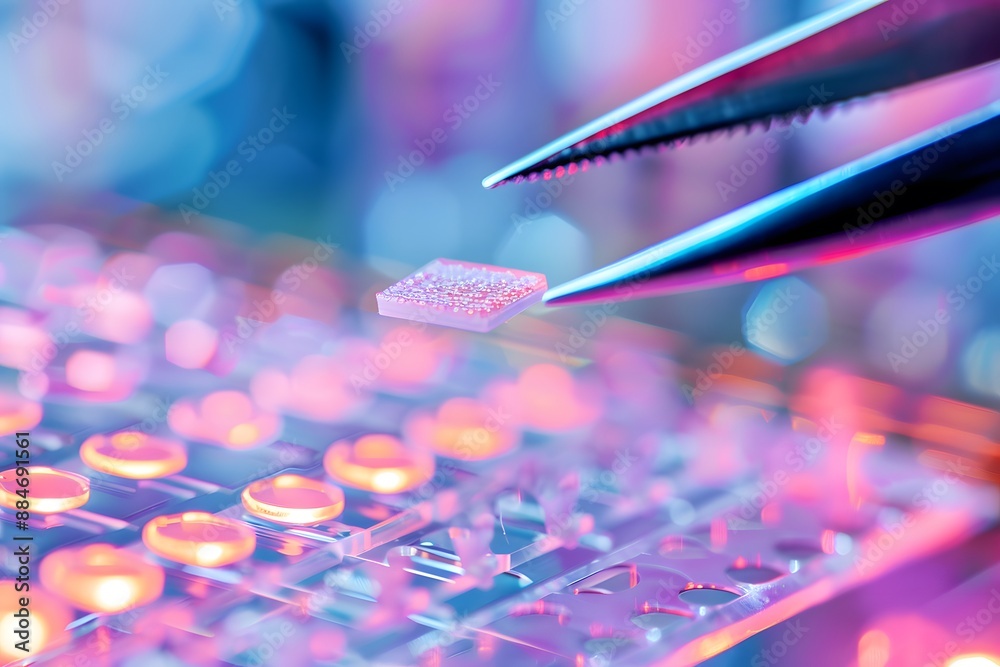 Microscopic Marvels: Detailed HD Views of Semiconductor Chips and ...