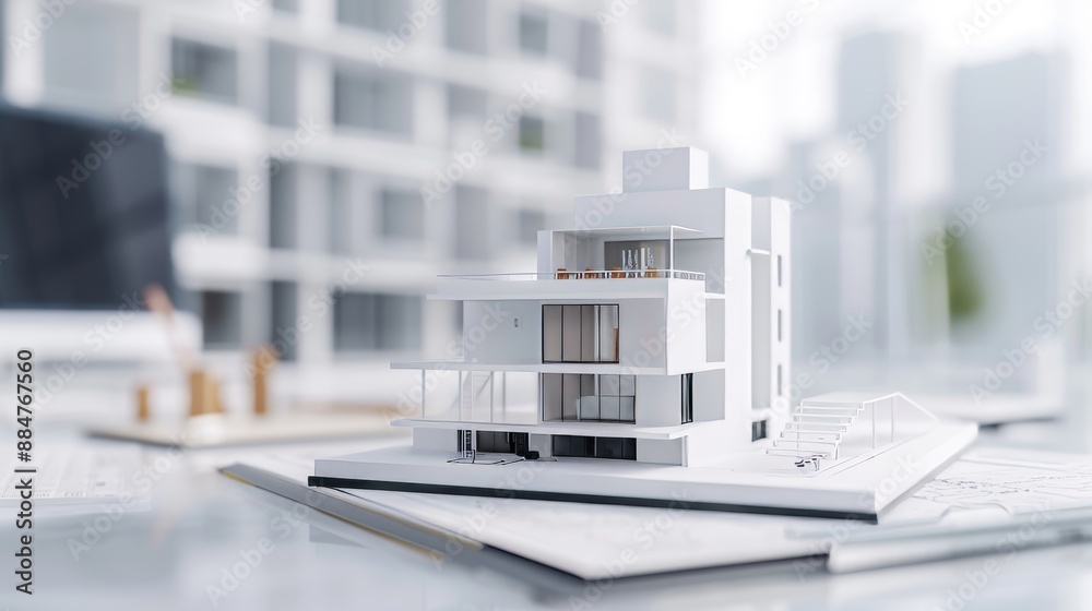 Digital building plan application, featuring interactive 3D renderings ...