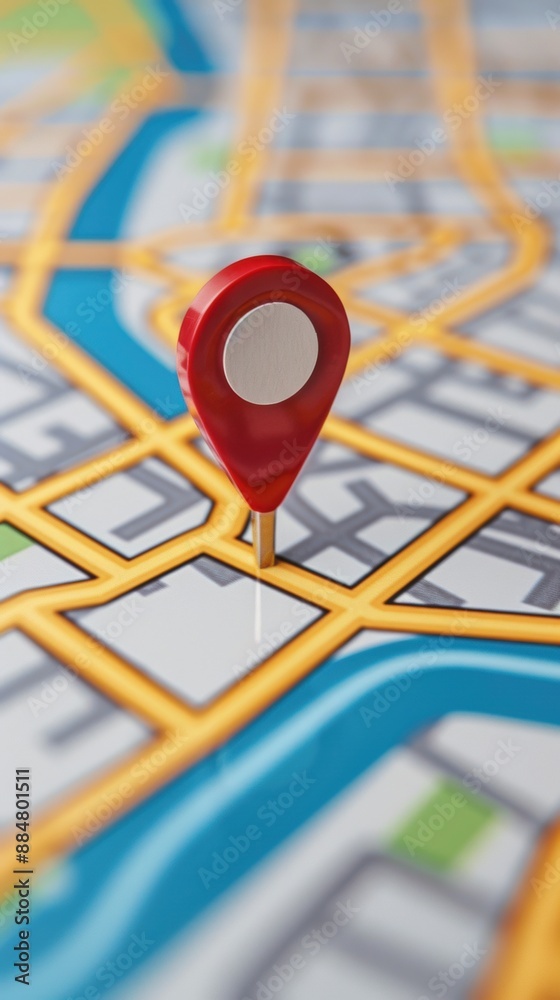 Manager monitoring vehicle locations and drop points on travel map with ...