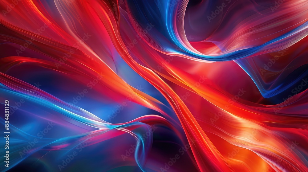 Abstract blue red swirl twisted abstract tunnel from lines background,Abstract twirl stripes ...