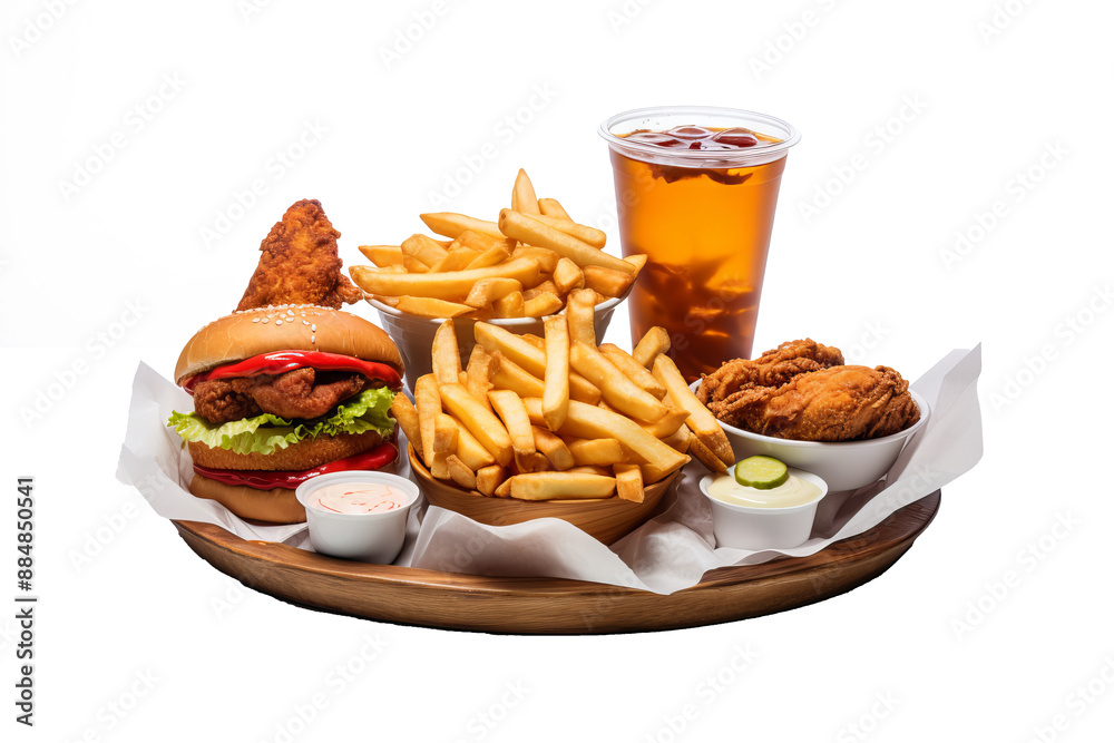 High-quality fast food PNG with transparent background featuring ...