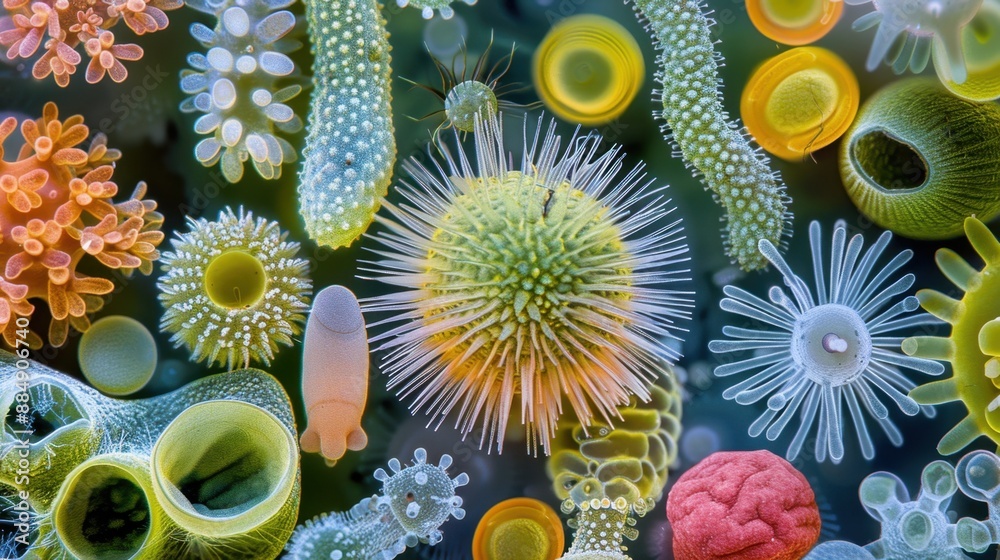 Microbiology: Investigating microscopic life forms like bacteria ...