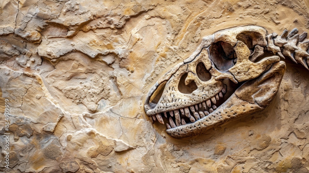 Paleontology: Investigating Earth's life chronicle via fossils, tracing ...