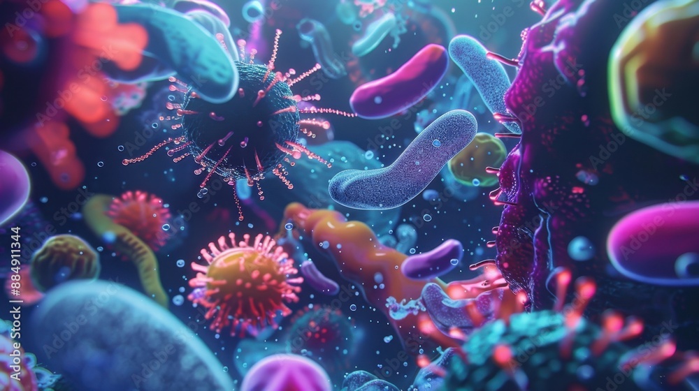 Microbiome: Complex ecosystem of microbes residing in and on the human ...