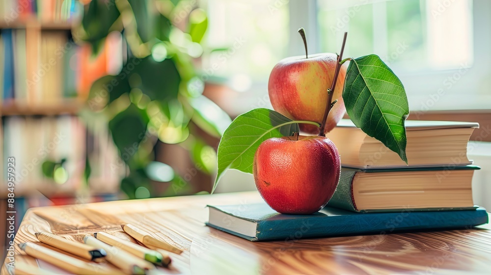 Nurturing Environment for Homeschooling with a Parent-Teacher guiding a ...