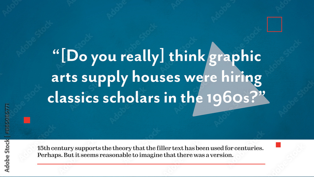 Modern Corporate Text Slides Stock Template | Adobe Stock