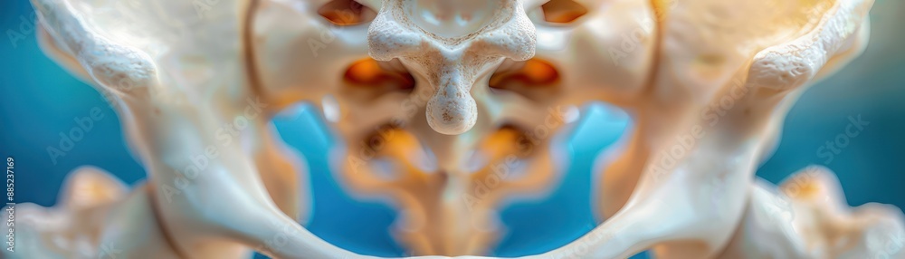 Detailed Anatomy of the Human Hip Bone Structure A Close-Up View of the ...