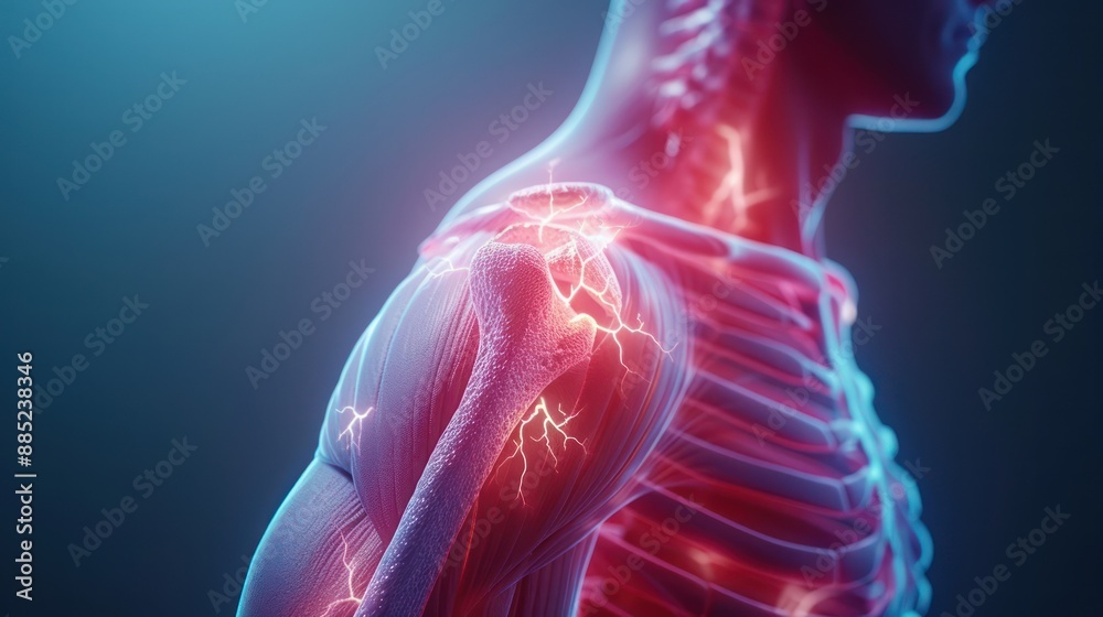 Shoulder Pain Relief Understanding the Anatomy of Shoulder Pain, X-ray ...