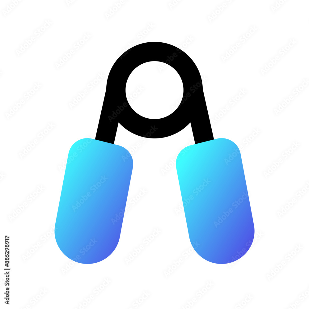 Editable hand gripper vector icon. Part of a big icon set family ...