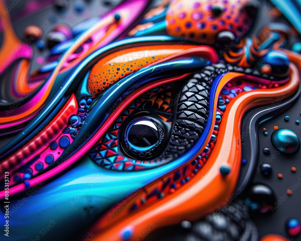 Merging 2D illustrations with 3D objects, blurring the lines between ...