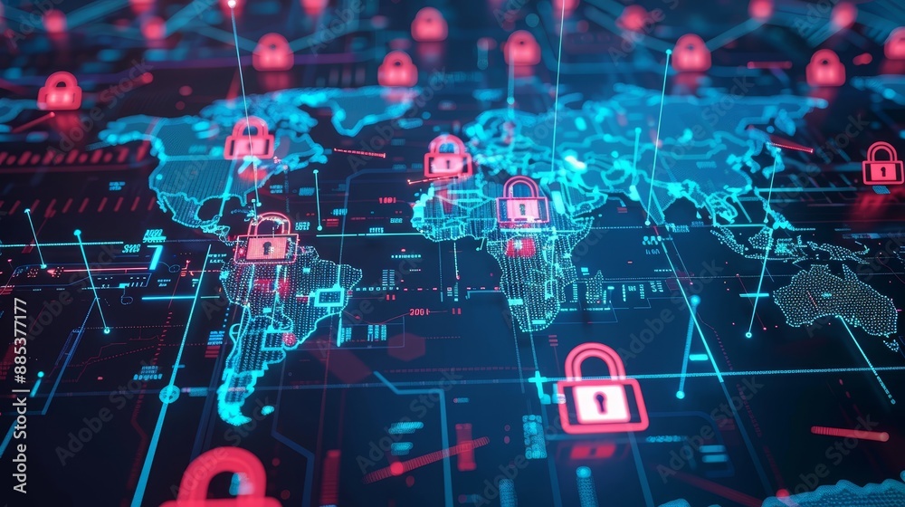 Global Security Grid Safeguarding the Digital World with Cyber Defenses ...