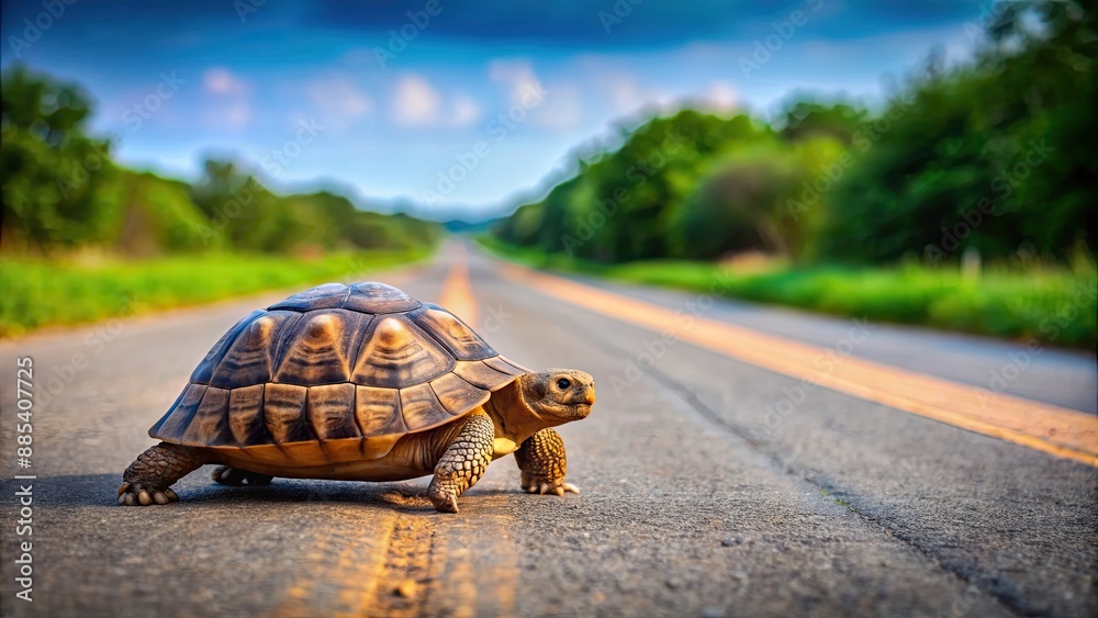 Tortoise crossing road in Kruger National Park , Tortoise, wildlife ...