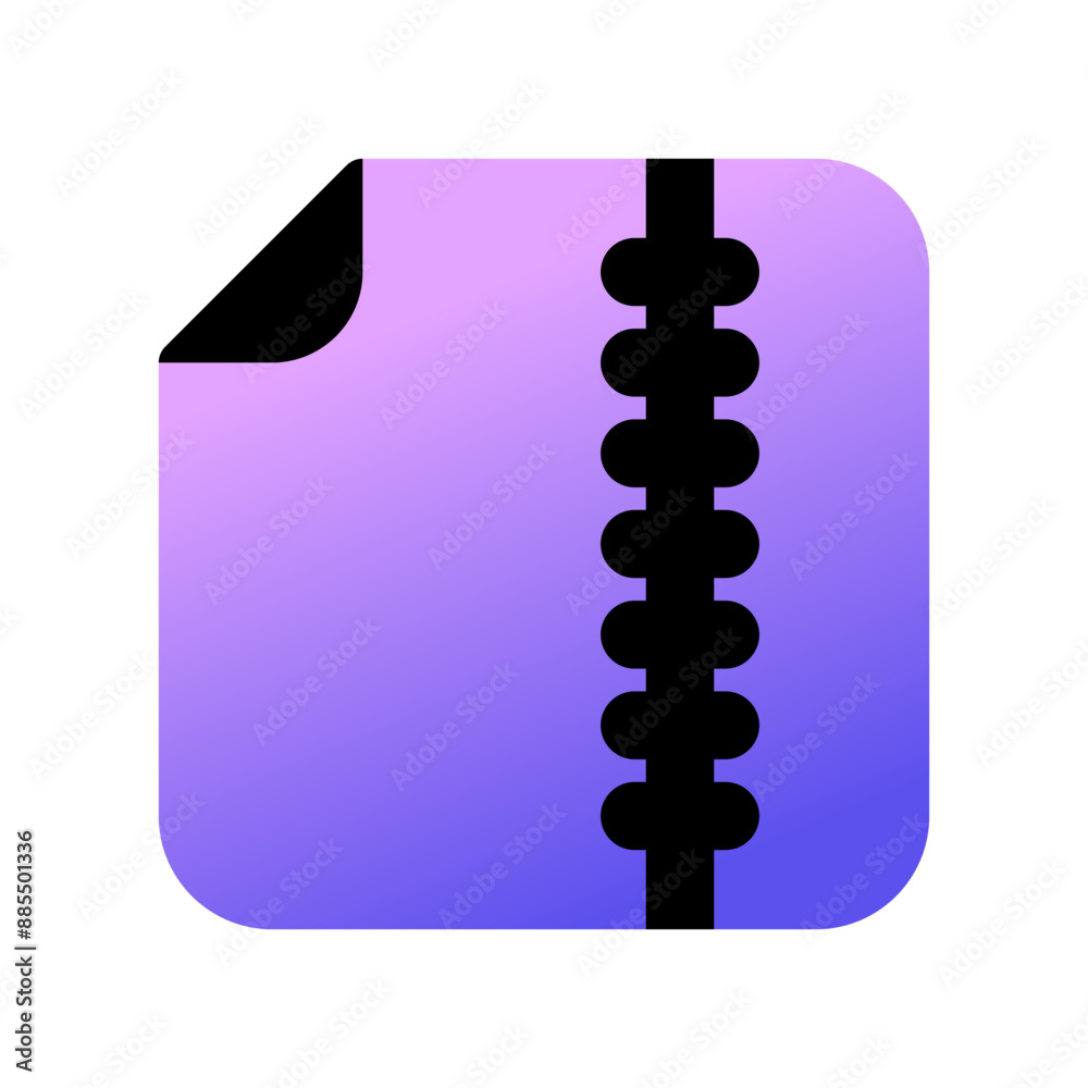 Editable vector archive compressed file icon. Part of a big icon set ...