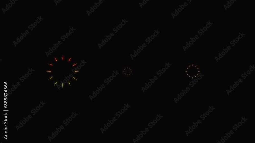 firework ster animation background.circle burst motion graphics 2d shapes ,firework shape layer ...