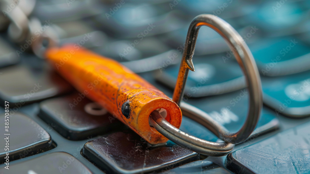 Beware of phishing emails: Don't click on suspicious links. Stock Photo ...